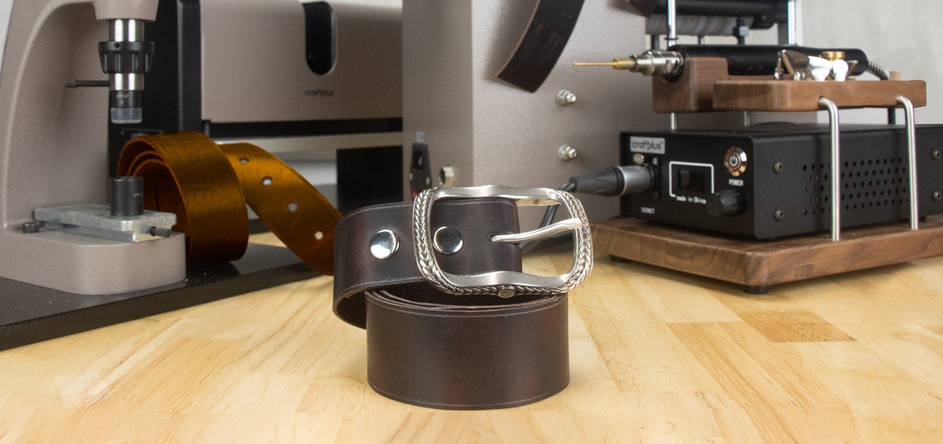 The Art of Belt Making With Craftplus® Machines — Ivan Leathercraft