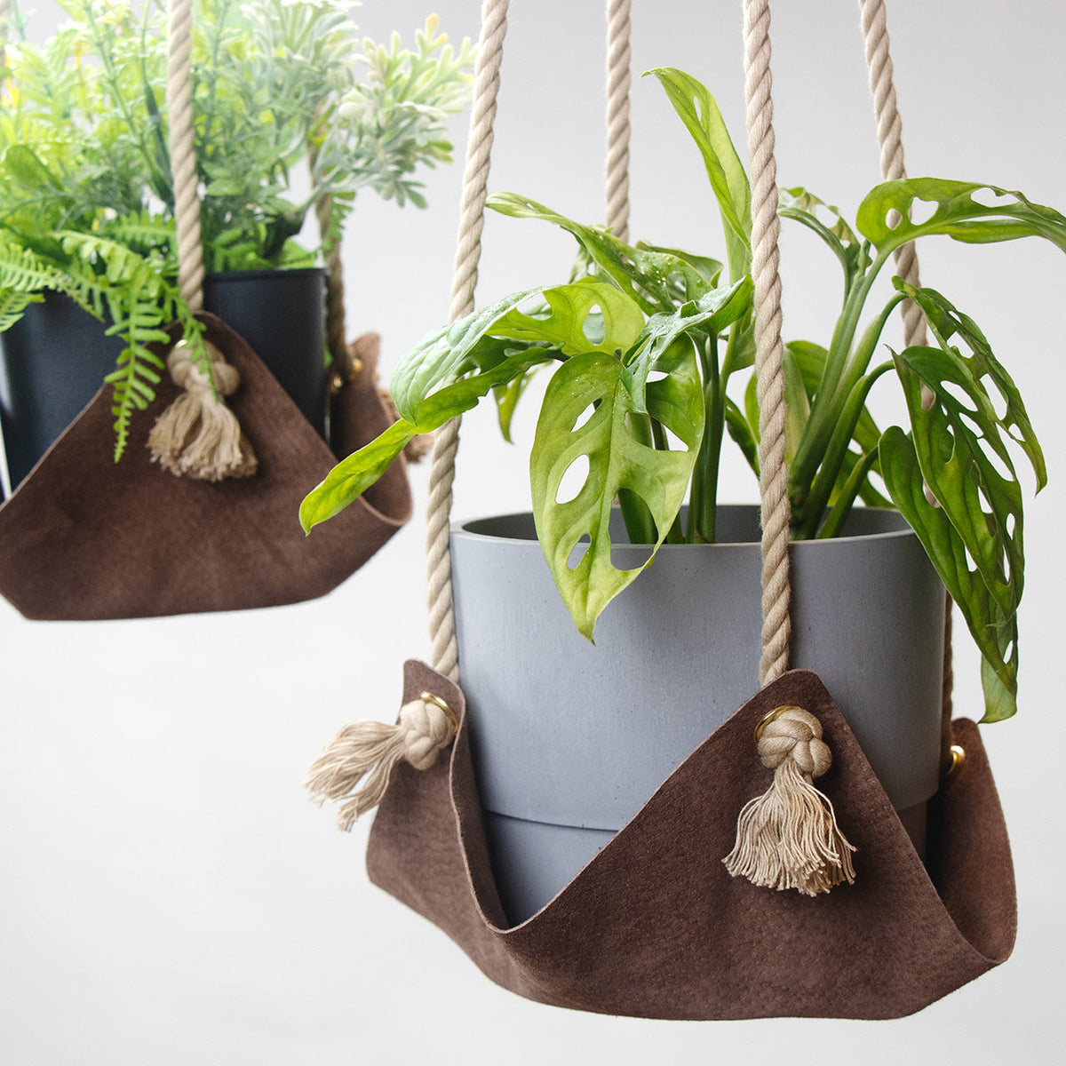 Leather Plant Hammock — Ivan Leathercraft