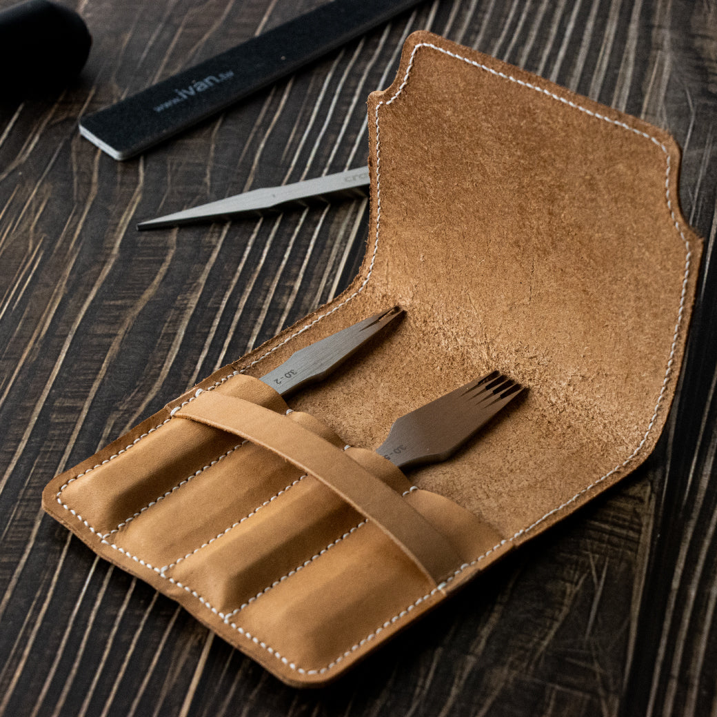 Craftsman's Chisel Case — Ivan Leathercraft