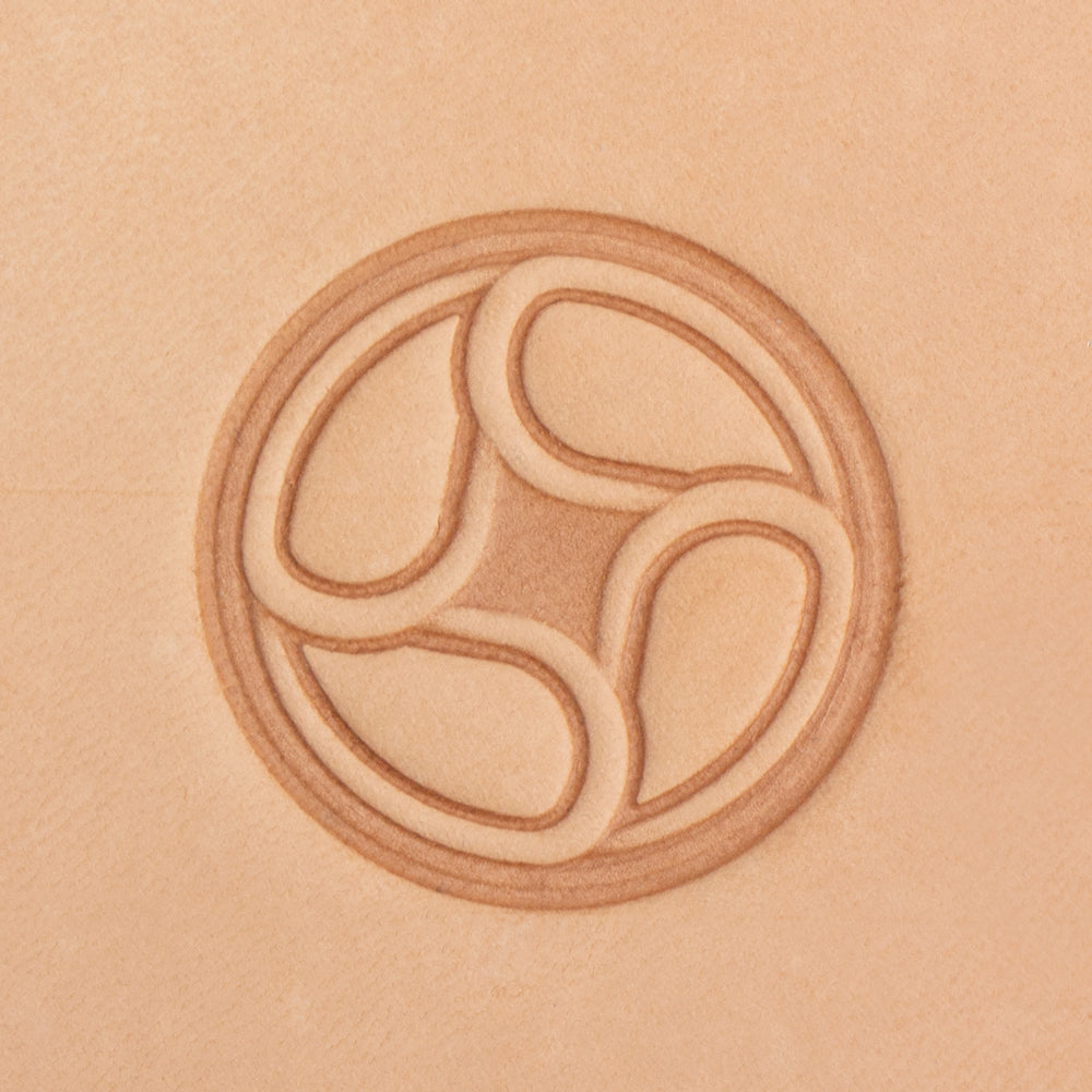 Valve Wheel 2D Stamp — Ivan Leathercraft