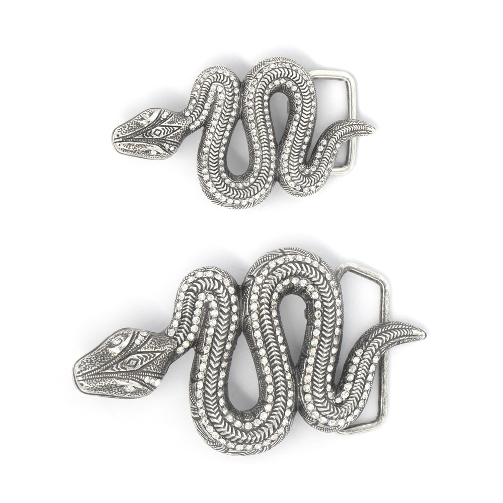 Crystal Viper Trophy Buckles, AS — Ivan Leathercraft