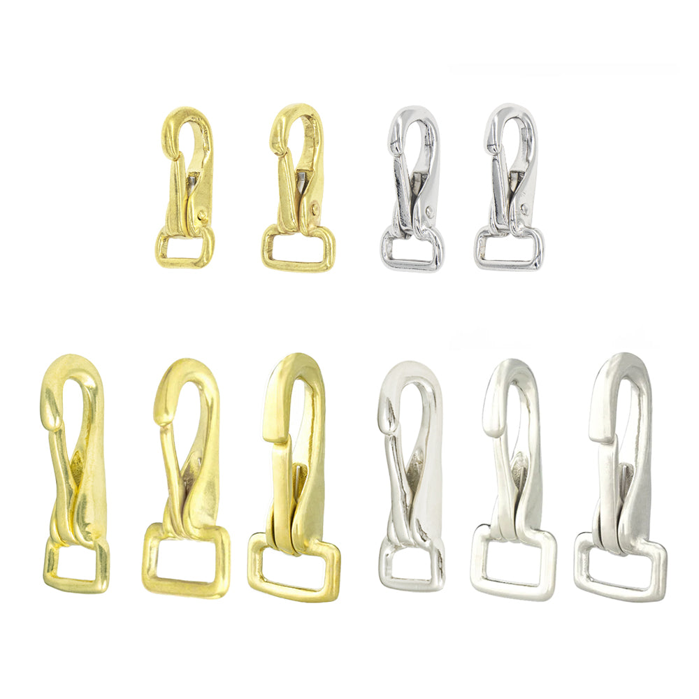 Ivan Leathercraft Solid Brass Halter Snaps