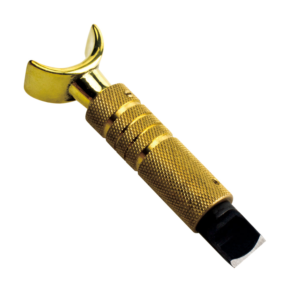Expert Brass Swivel Knife — Ivan Leathercraft