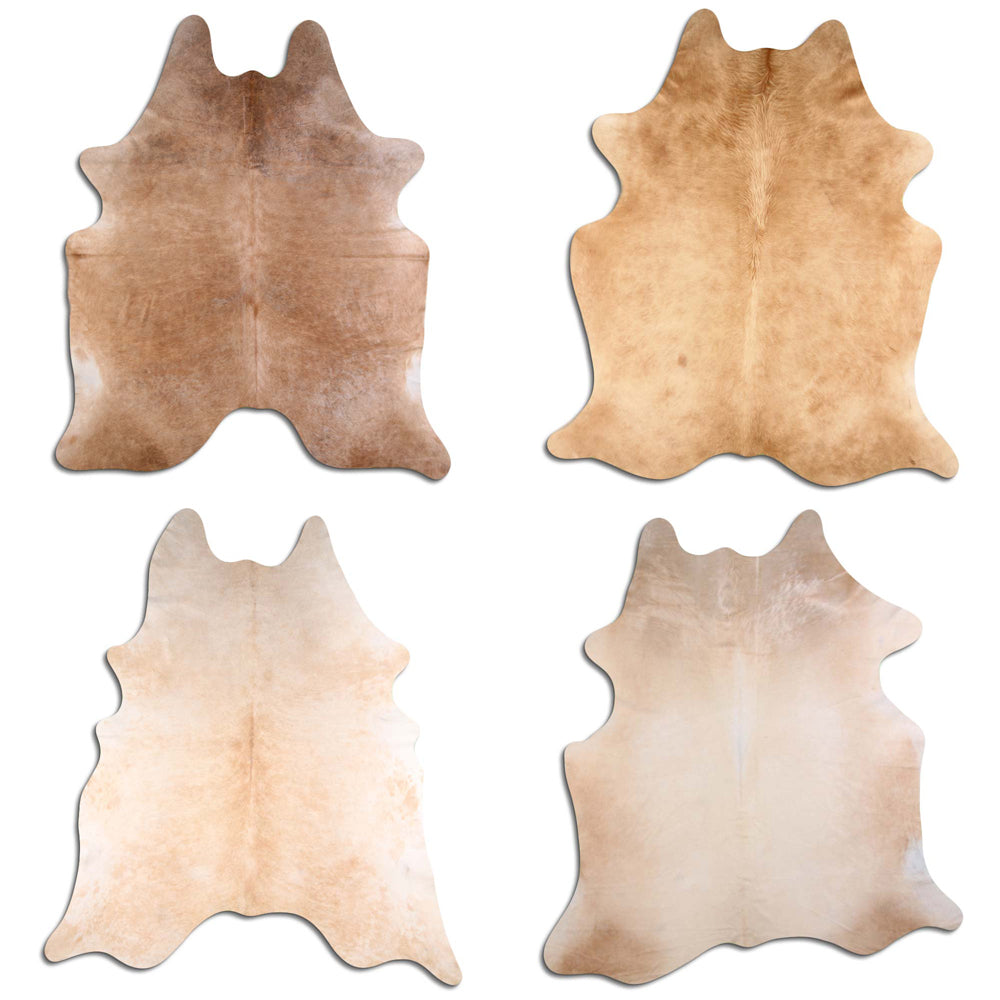 Hair On Cowhide, Beige — Ivan Leathercraft