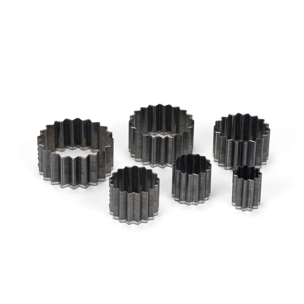 Economy Sawtooth Shape Die 6 Pcs Set — Ivan Leathercraft