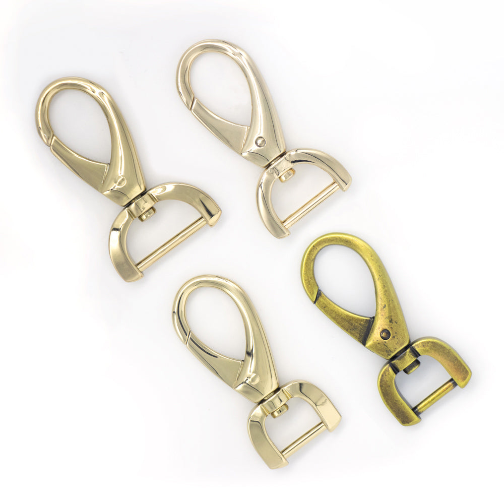 [FINAL SALE] Flat Arch Swivel Snaps — Ivan Leathercraft