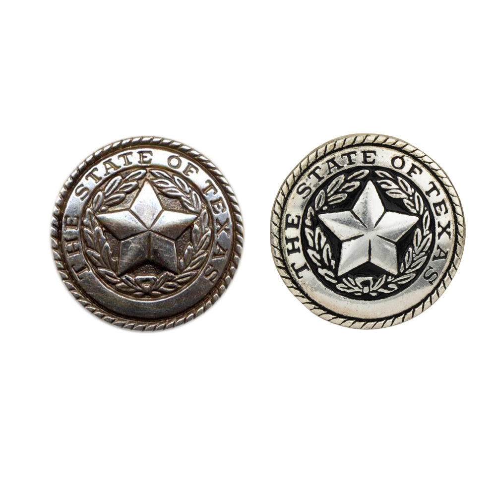 Ivan Leathercraft [FINAL SALE] Texas Star Rivet Back Conchos