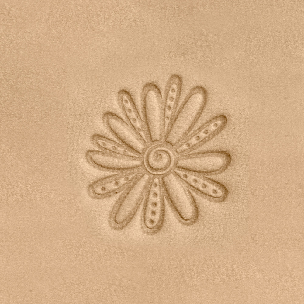 Aster Mini 2D Stamp — Ivan Leathercraft