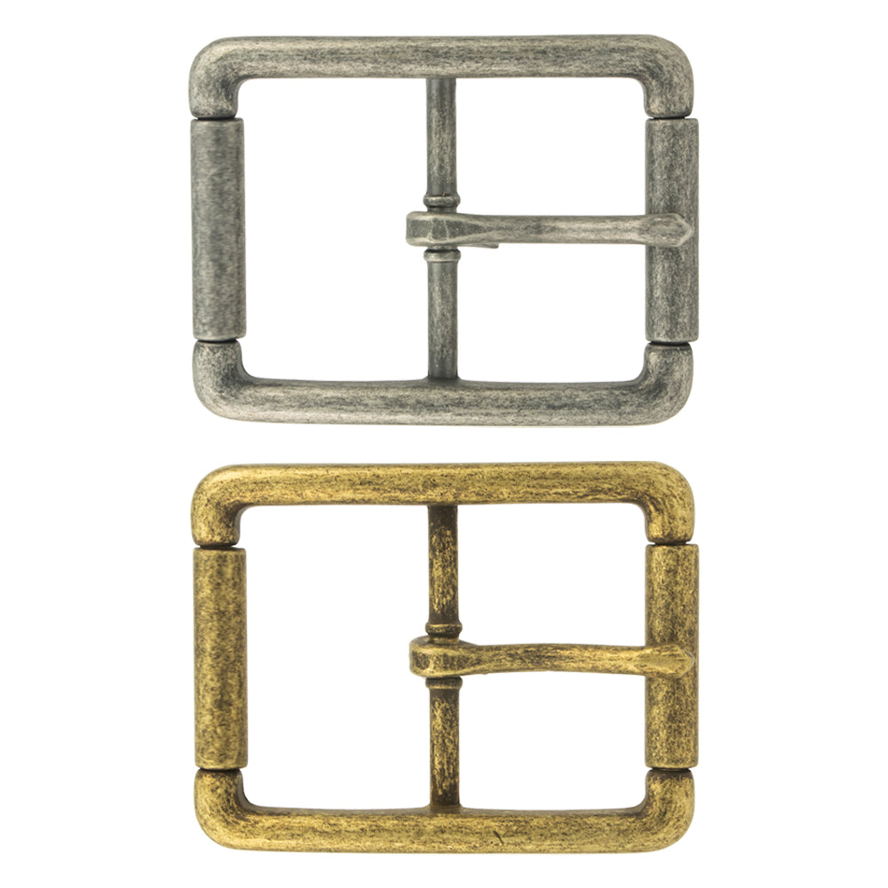 Ivan Leathercraft Double Roller Buckle, 38mm (1-1/2”)