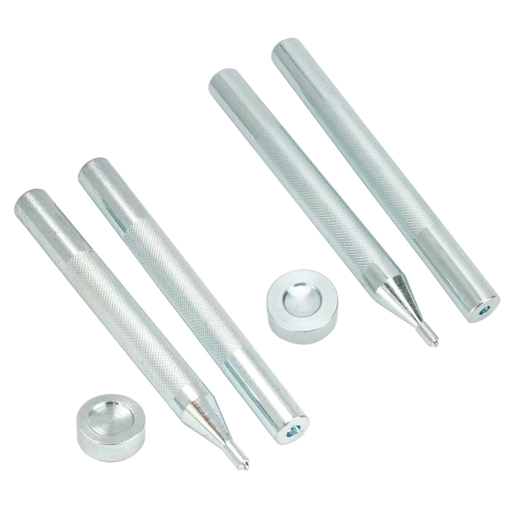 Ivan Leathercraft Single Cap Glove Snap Setter & Anvil 3 Pcs Sets