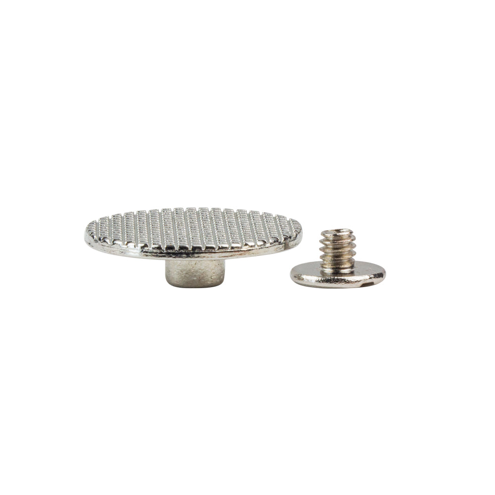 Bottle Cap Screw Back Concho Adaptor, 22mm (7/8"), NP — Ivan Leathercraft