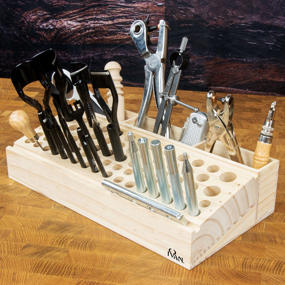 Ivan Leathercraft Leathercraft Tool Storage Rack